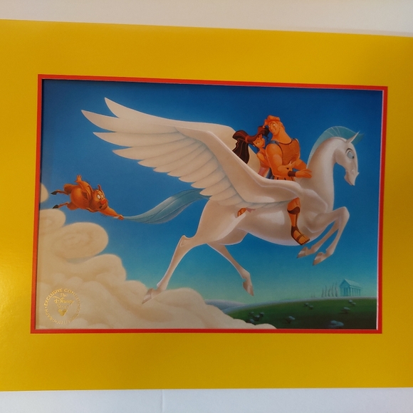 Disney | Art | Disney Store Hercules Lithograph 997 Exclusive ...